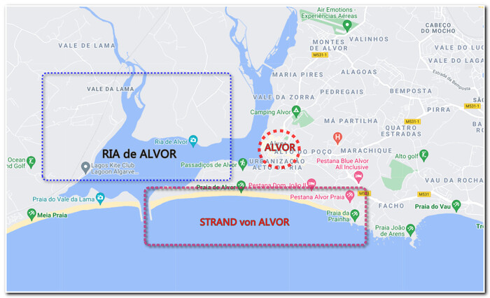 Die schönsten Orte der Algarve : ALVOR