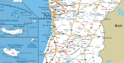 Portugal mapas :: Portugalexpert