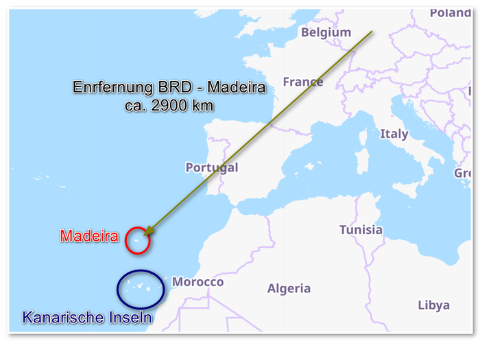 Wo liegt Madeira? Alles zur Lage und Entstehung der Insel