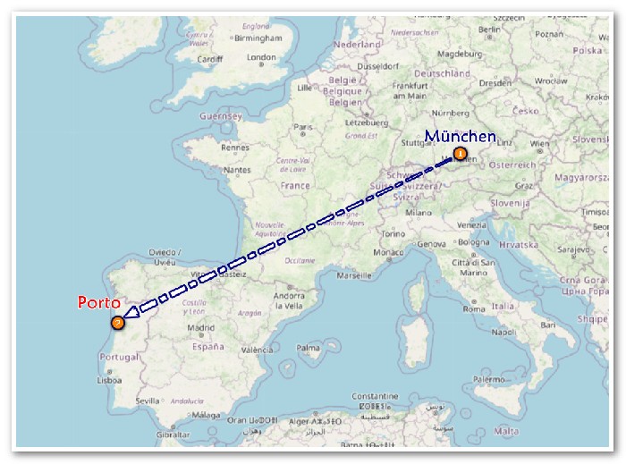 Flug von München nach Porto: Infos und Angebote