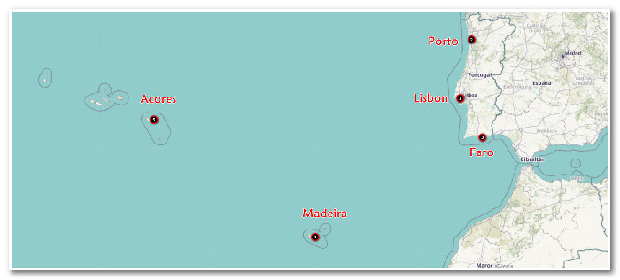 Portugal wheatherforecast